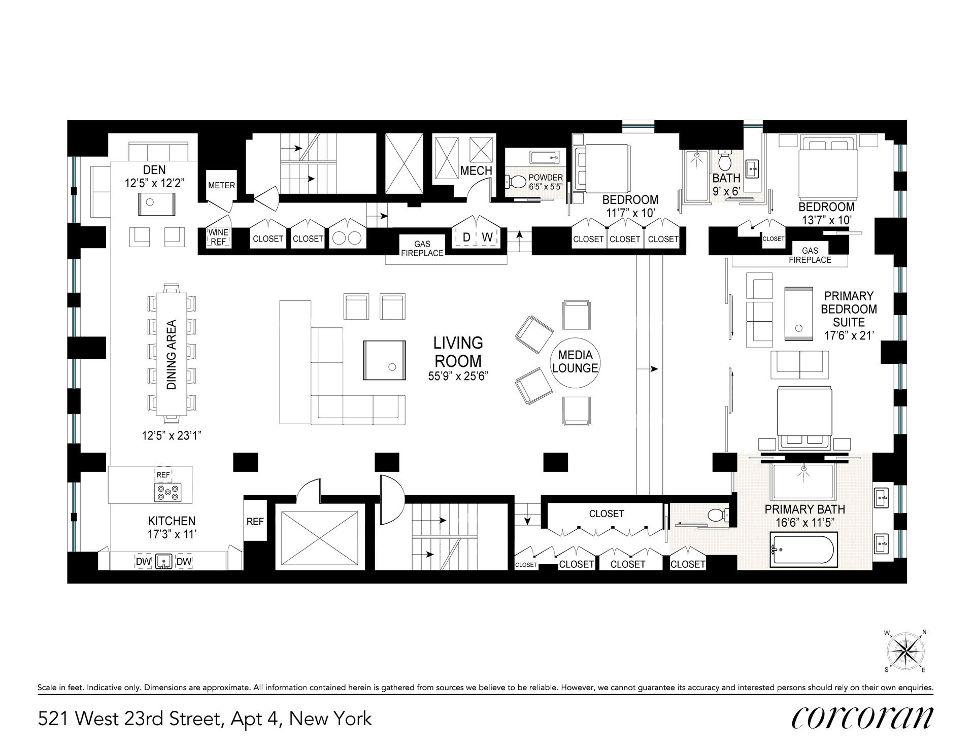 521 West 23rd Street, New York, NY, 10011 | 3 BR for sale, apartment ...
